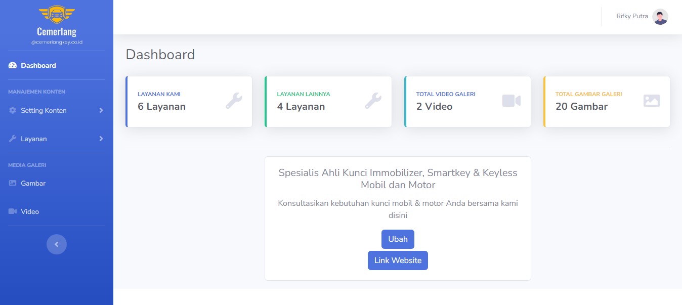 Portfolio | Putra Agustiansyah - Junior Web Developer